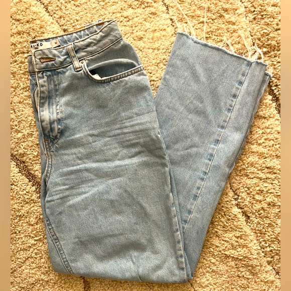 Na-Kd | Jeans | Nakd Straight Cut Off Jeans | Poshmark
